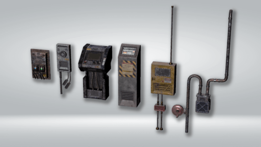 Electrical Panels 03 – Filebase for Unity