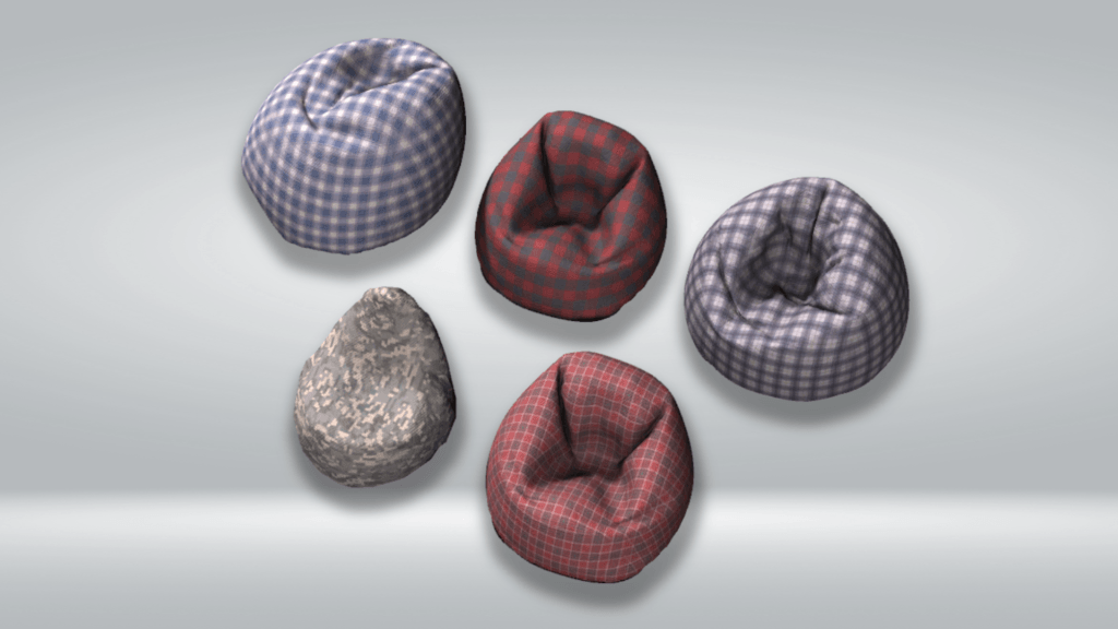 Bean Bag Pack 02 – Filebase for Unity