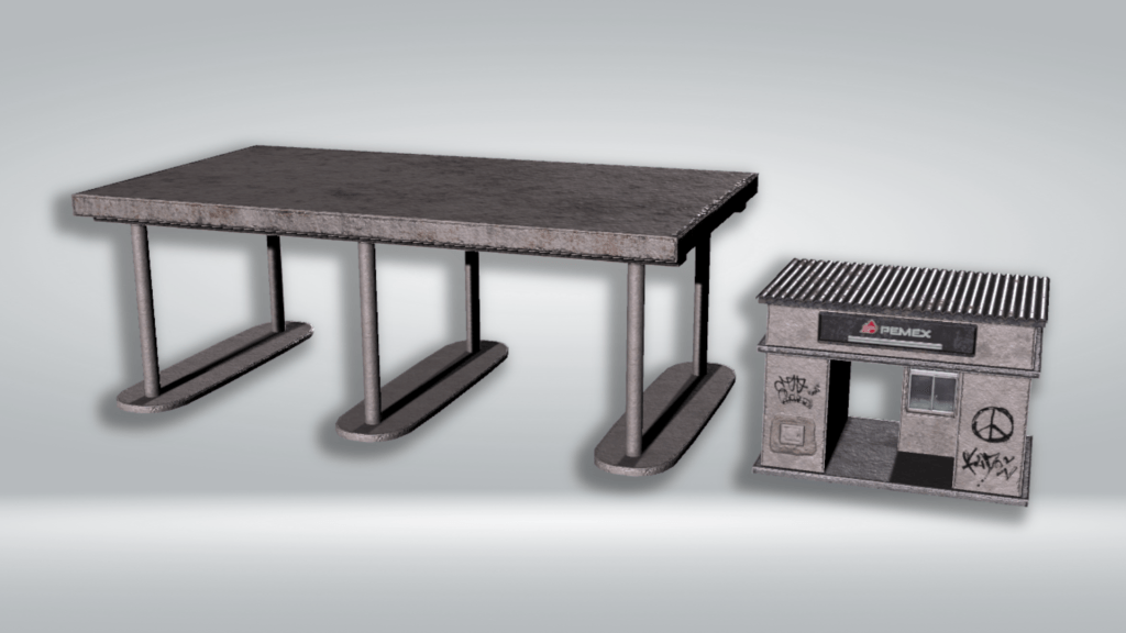 Gas Station Building 02 – Filebase for Unity