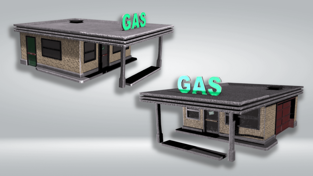 Gas Station Building 03 – Filebase for Unity