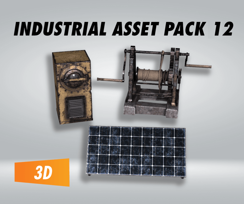 Industrial Assets Pack 12 – Filebase for Unity