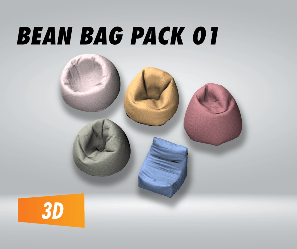 Bean Bag Pack 01 – Filebase for Unity