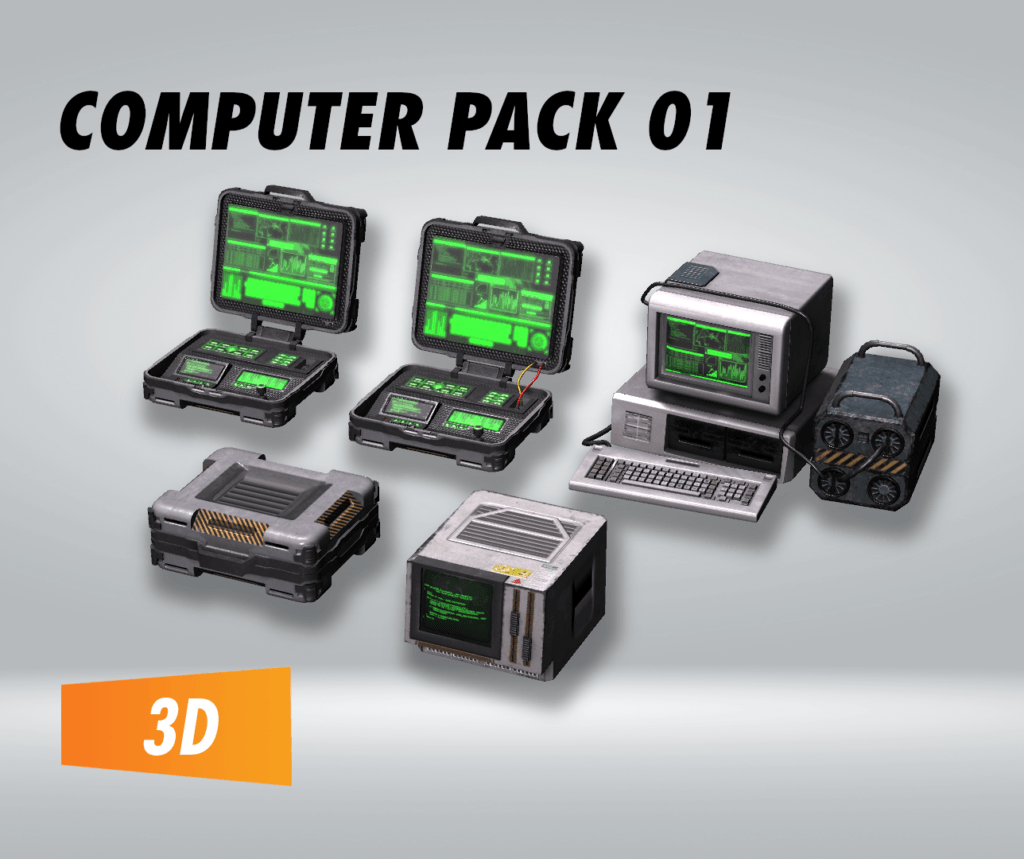 Computer Pack 01 – Filebase for Unity