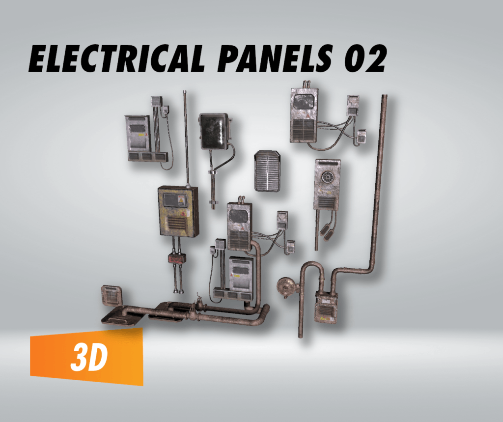 Electrical Panels 02 – Filebase for Unity