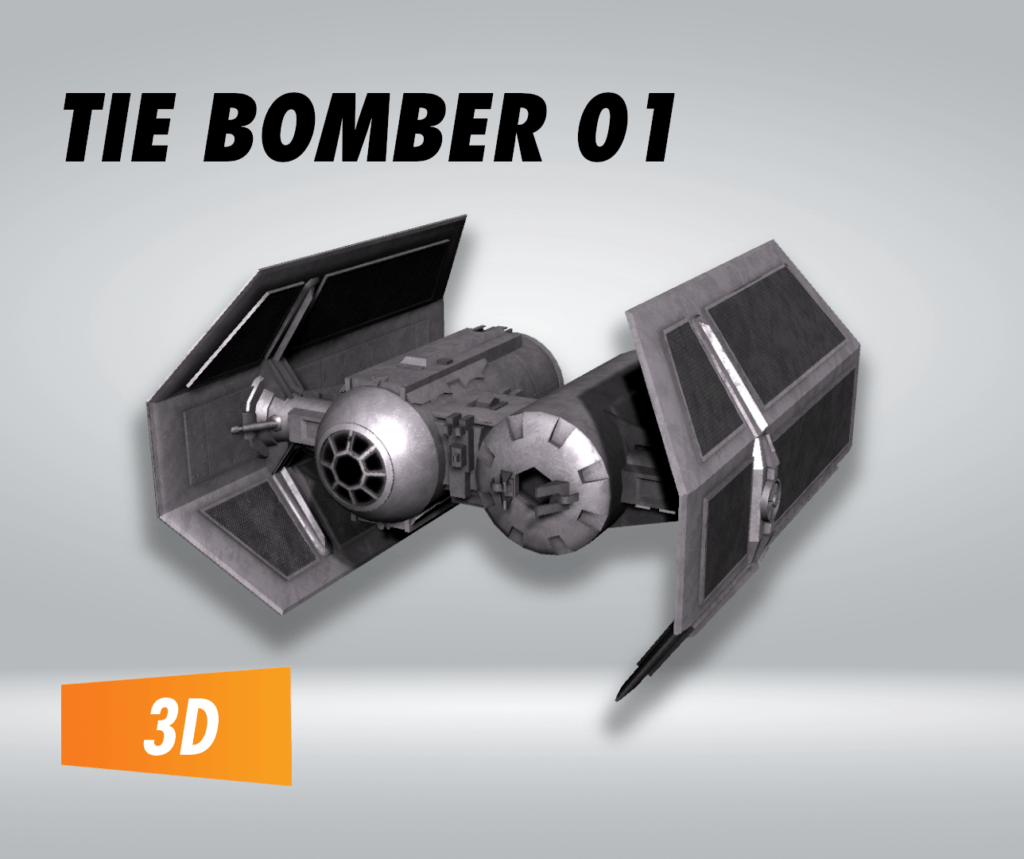 Tie Bomber 01 – Filebase for Unity