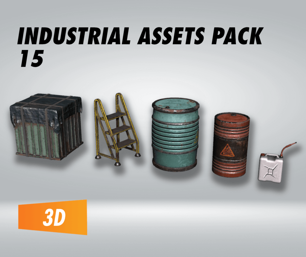 Industrial Assets Pack 15 – Filebase for Unity