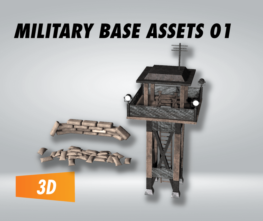 Military Assets Base 01 – Filebase for Unity