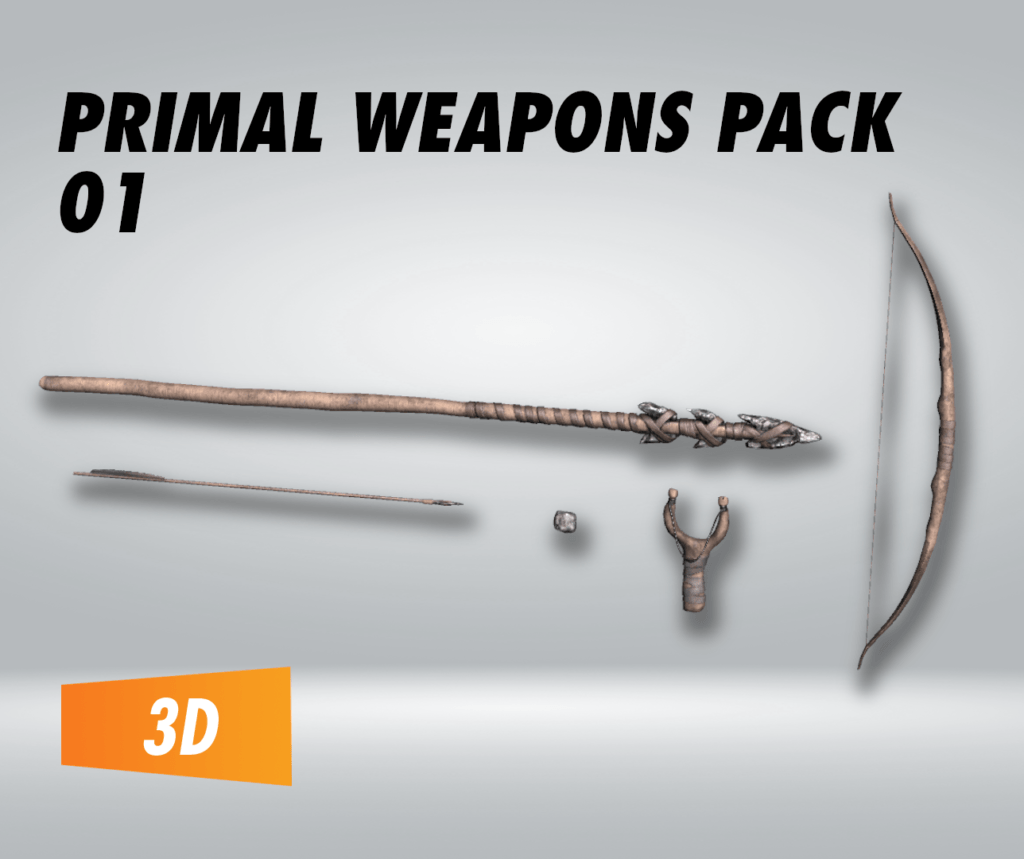 Primal Weapons Pack 01 – Filebase for Unity