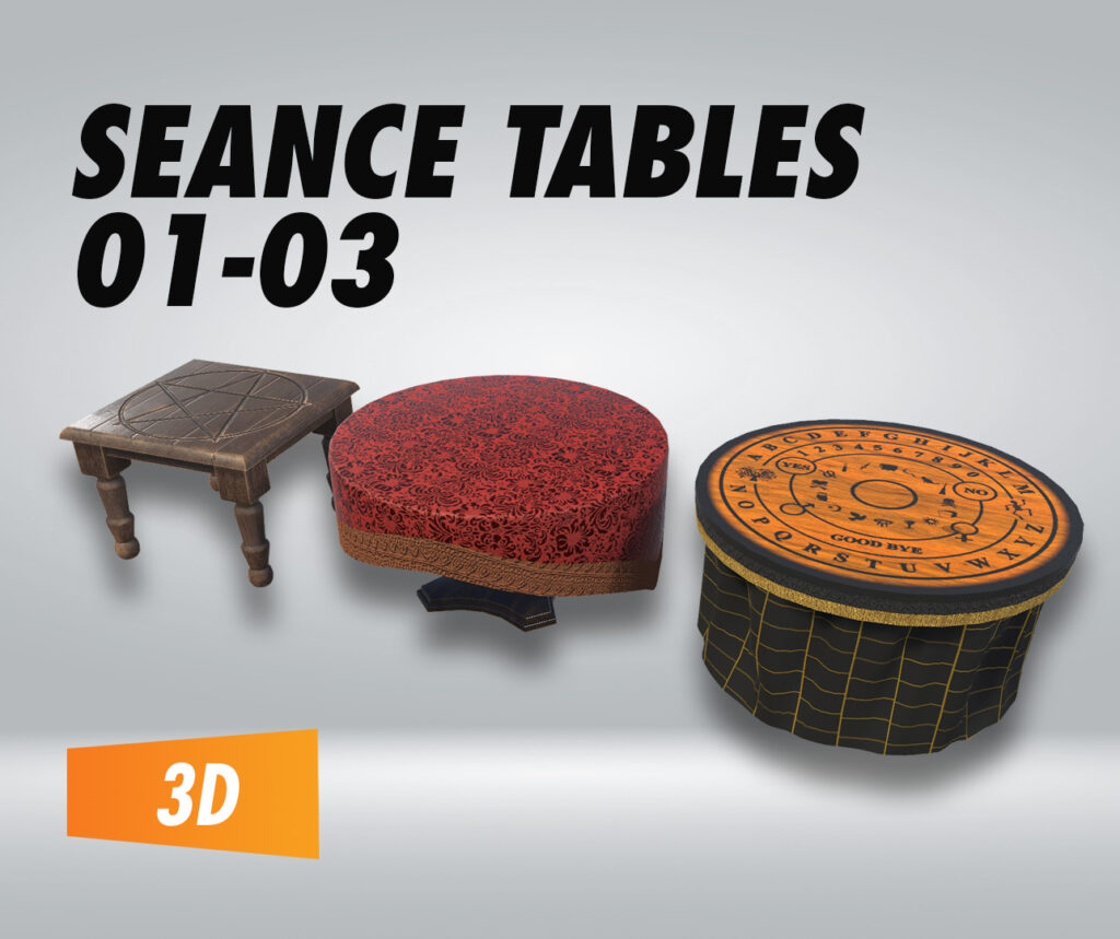 Seance Tables 01-03 – Filebase for Unity