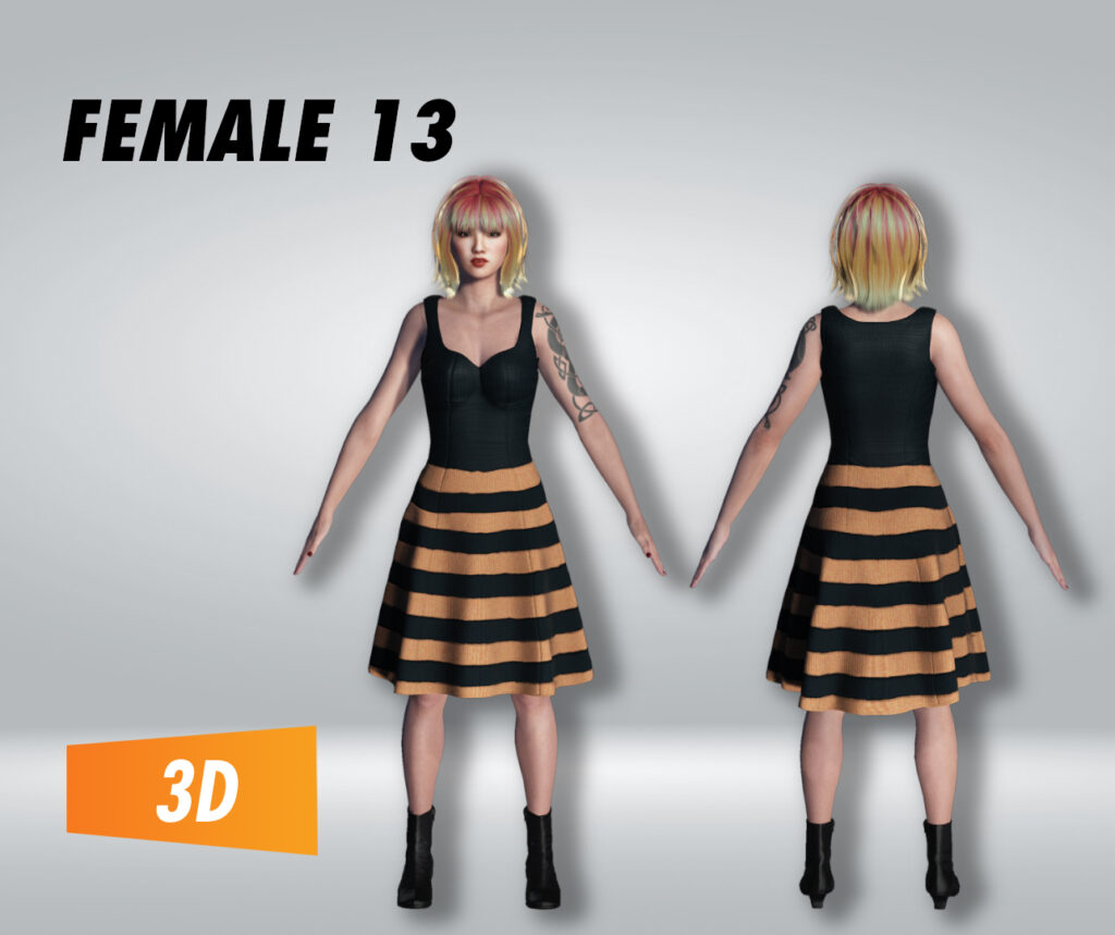 Female 13 – Filebase for Unity
