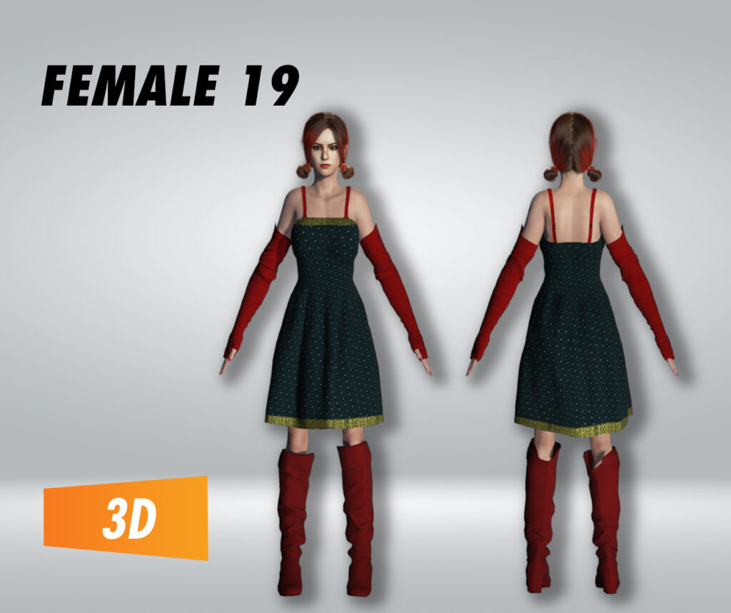 Female 19 – Filebase for Unity