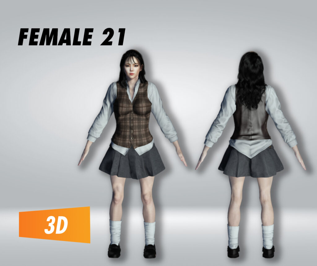 Female 21 – Filebase for Unity