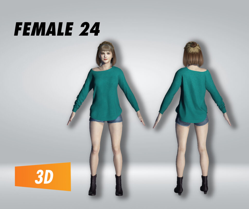 Female 24 – Filebase for Unity