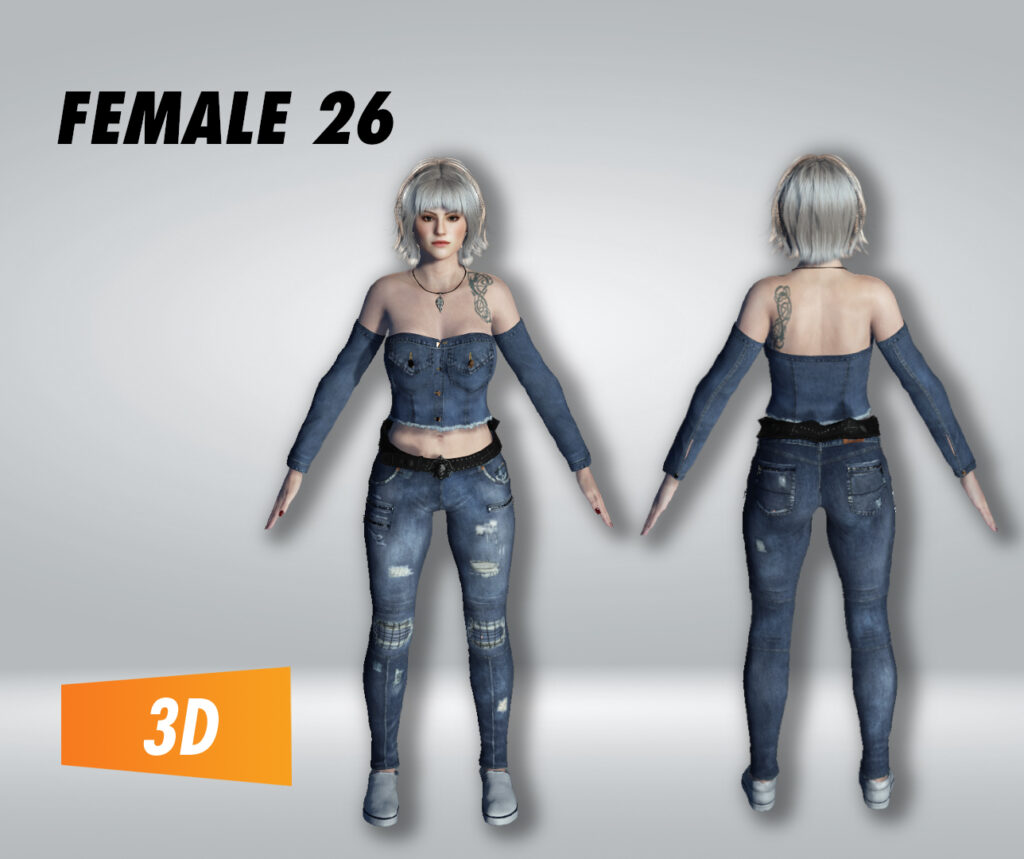 Female 26 – Filebase for Unity