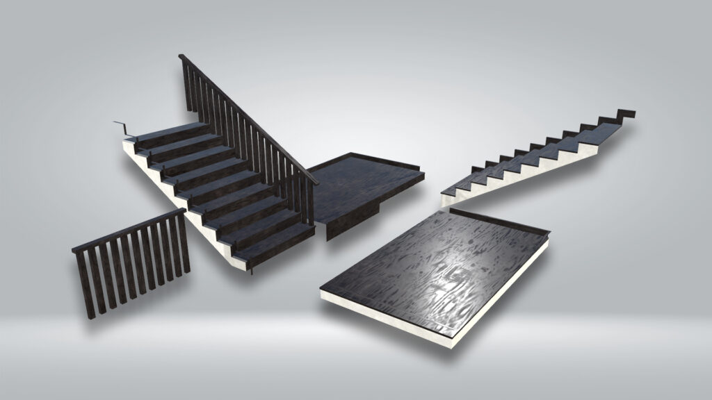 Interior Staircase 07 – Filebase for Unity