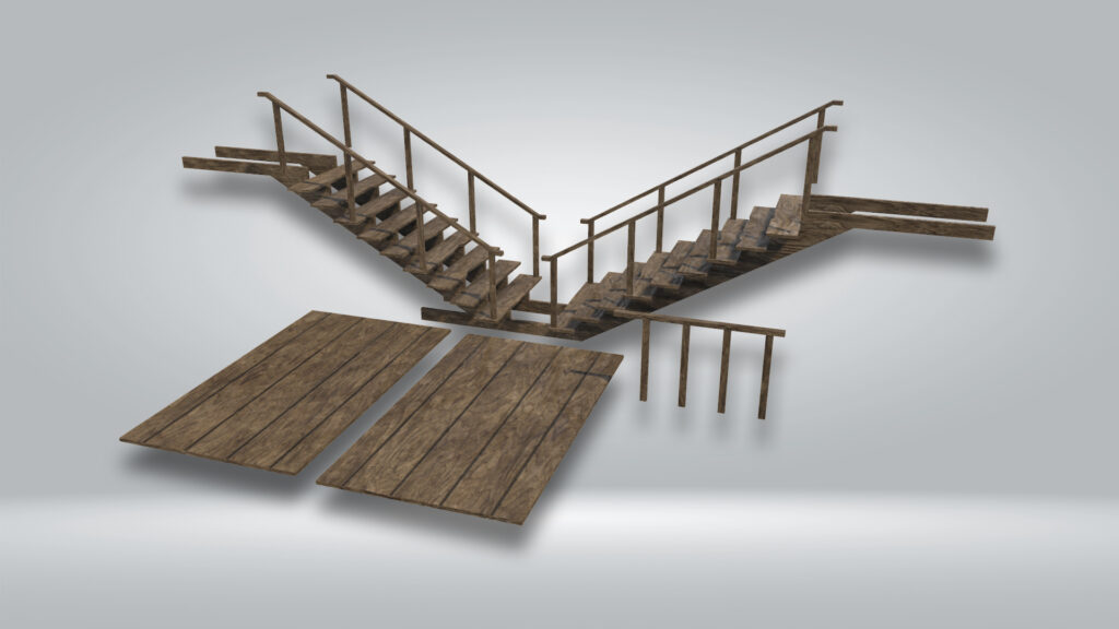 Interior Staircase 09 – Filebase for Unity