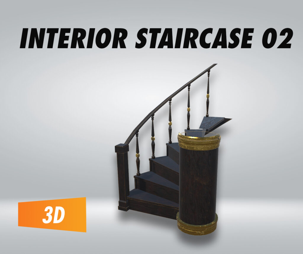 Interior Staircase 02 – Filebase for Unity