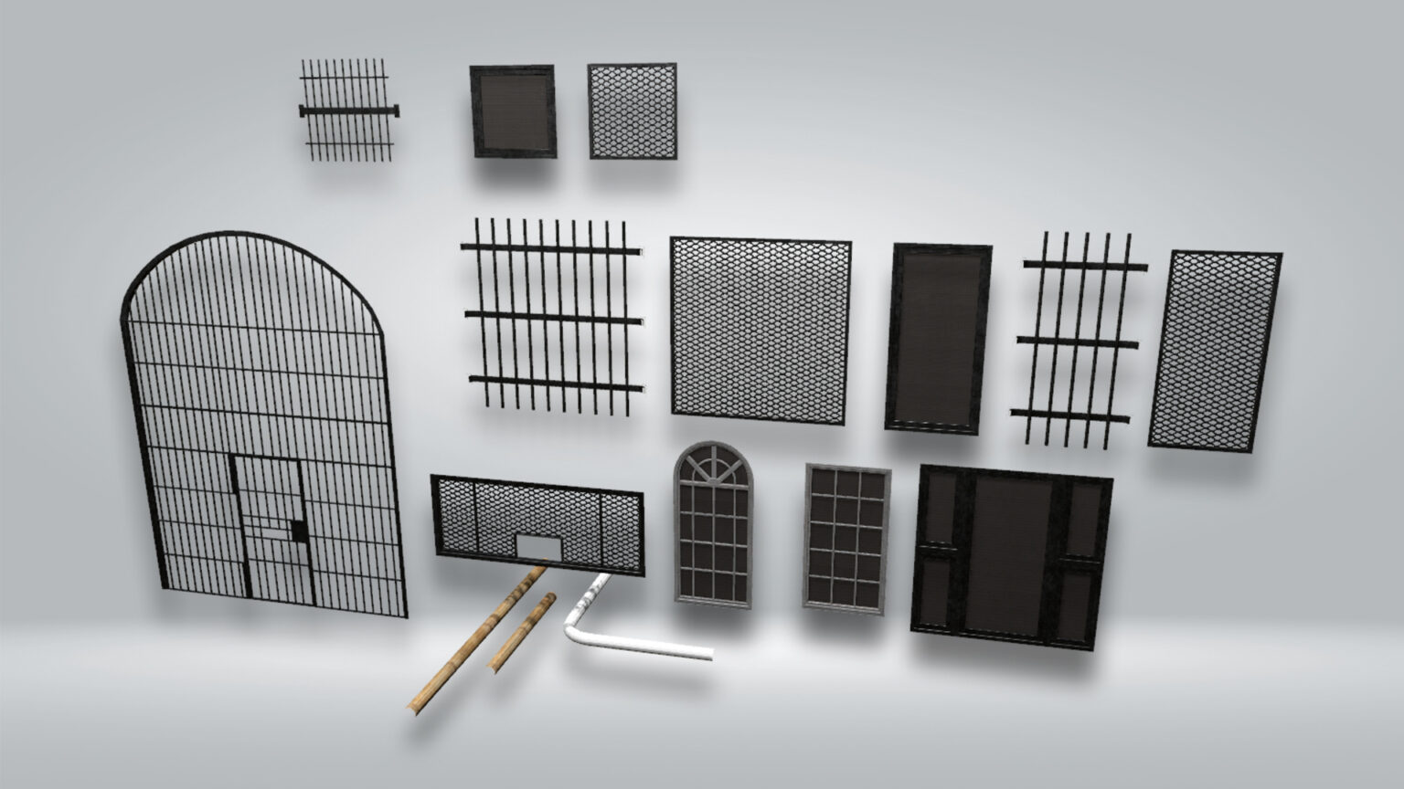 Psych Ward Windows 01 – Filebase for Unity