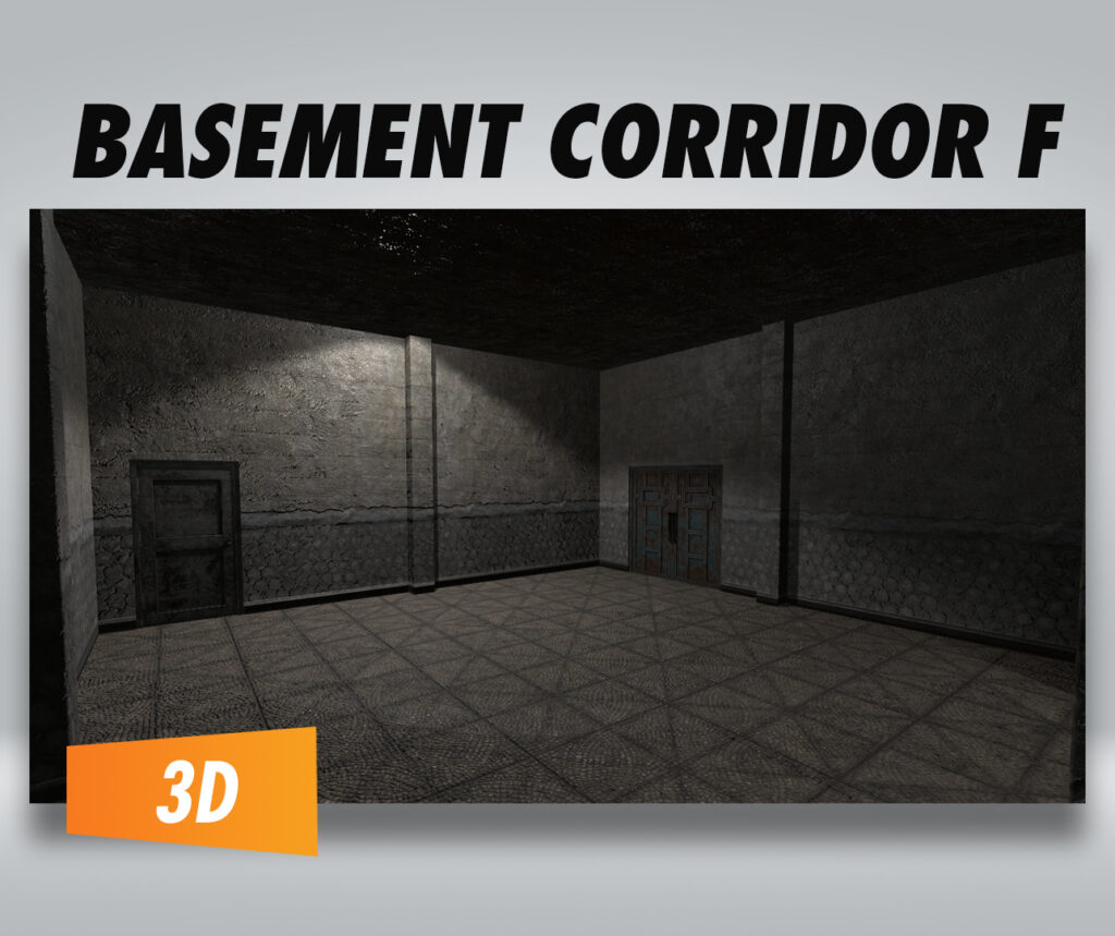 Basement Corridor F – Filebase for Unity