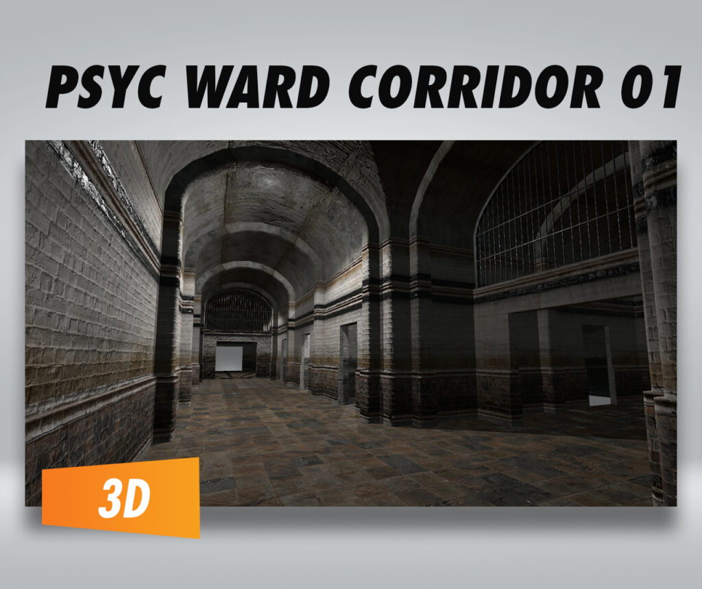 Psych Ward Corridor 01 – Filebase for Unity