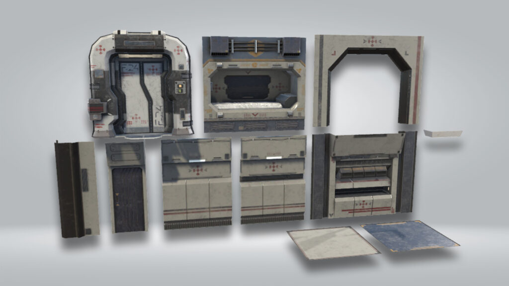 Scifi Dorm 01 – Filebase for Unity