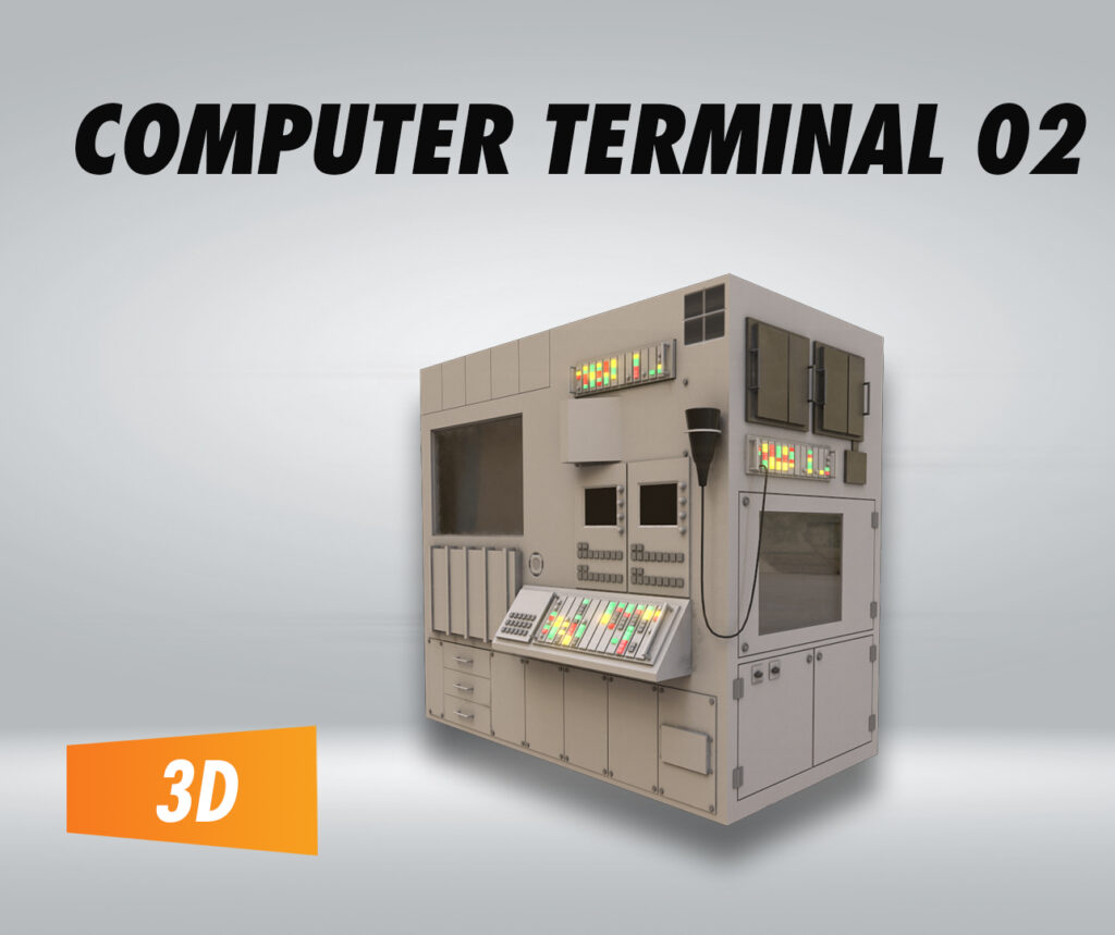 Computer Terminal 02 – Filebase for Unity