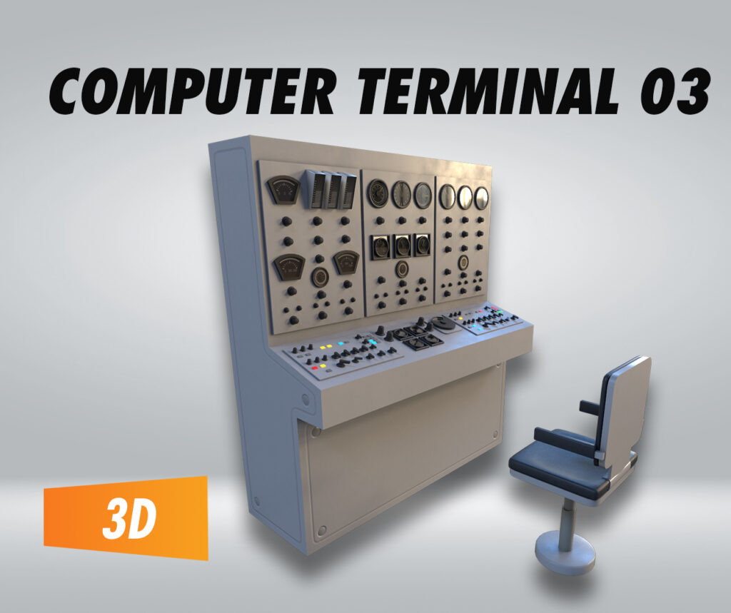 Computer Terminal 03 – Filebase for Unity