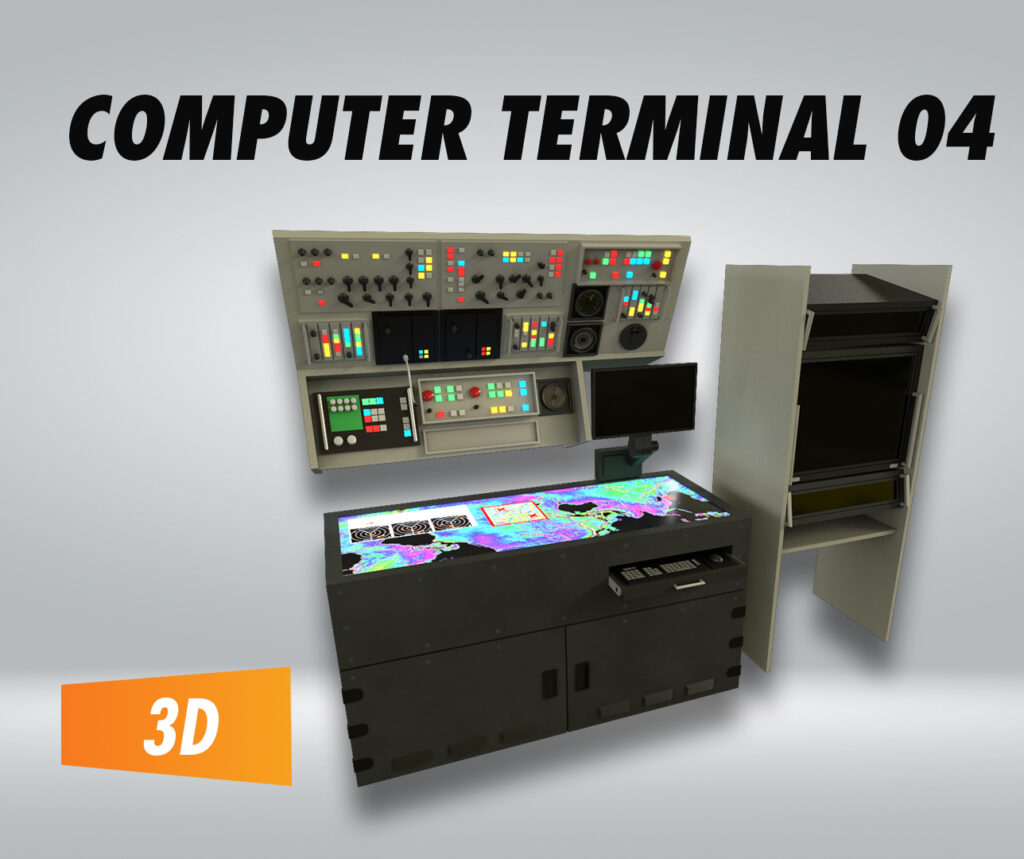 Computer Terminal 04 – Filebase for Unity
