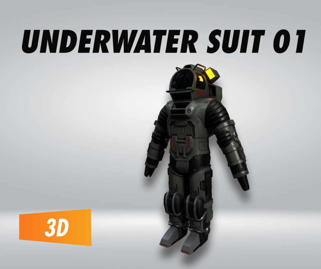 Underwater Suit 01 – Filebase for Unity
