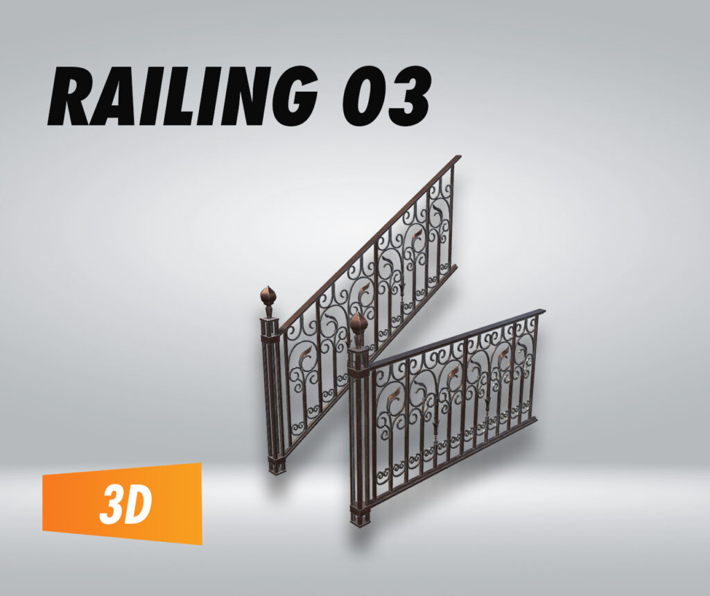 Railings 03 – Filebase for Unity