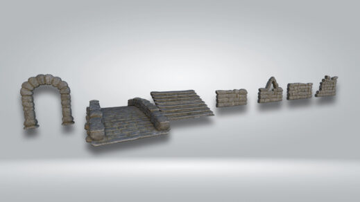 Modular Ruins 04 – Filebase for Unity