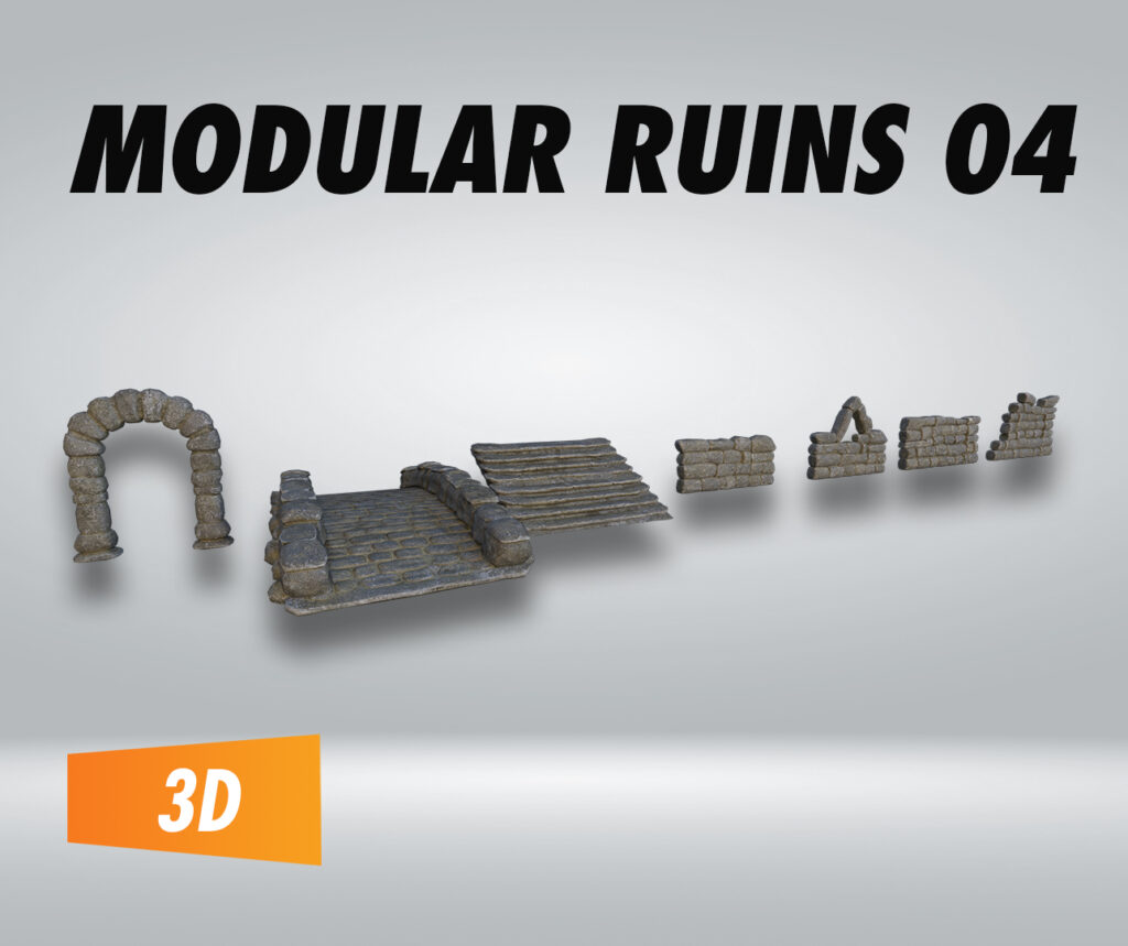 Modular Ruins 04 – Filebase for Unity
