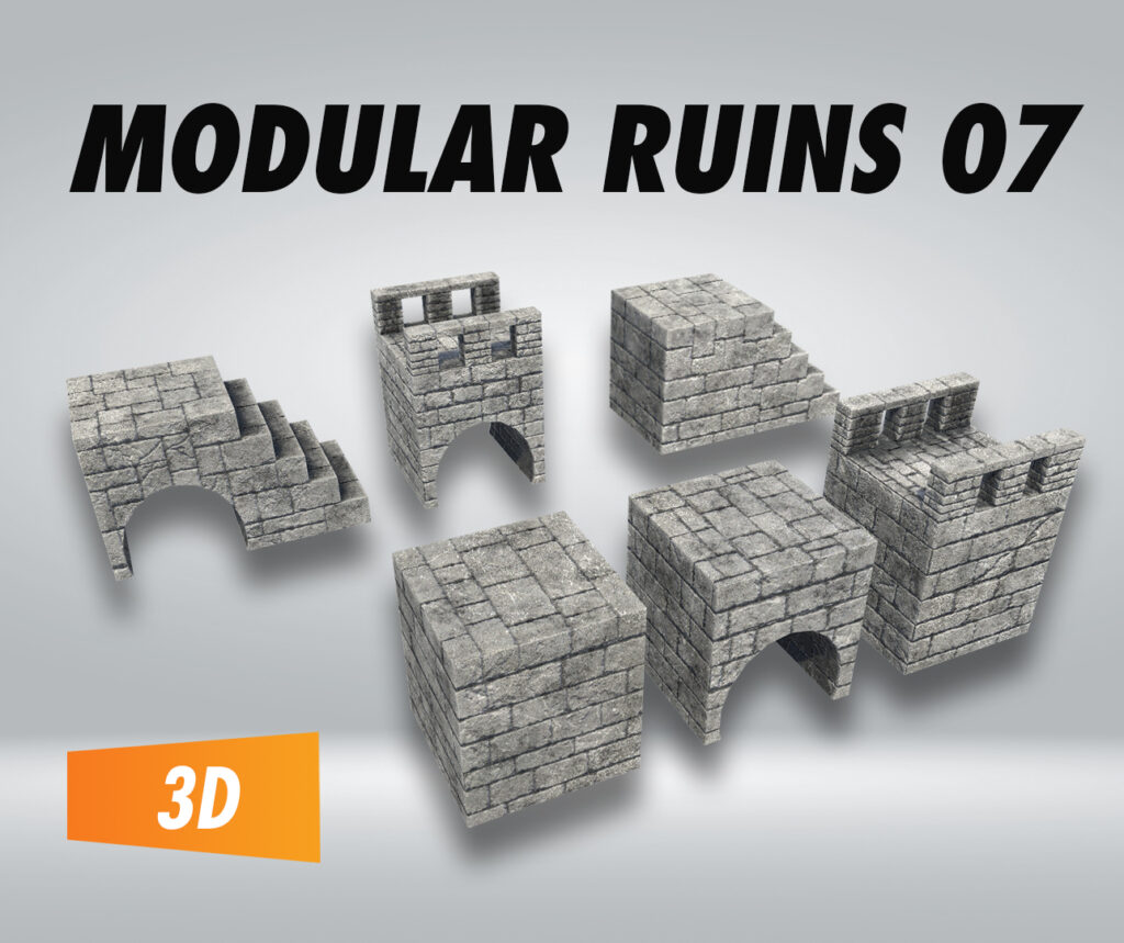 Modular Ruins 07 – Filebase for Unity