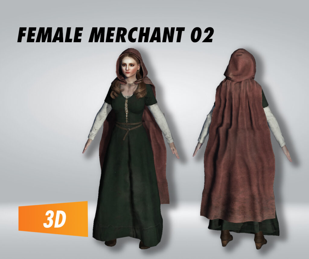 Female Merchant 02 – Filebase for Unity