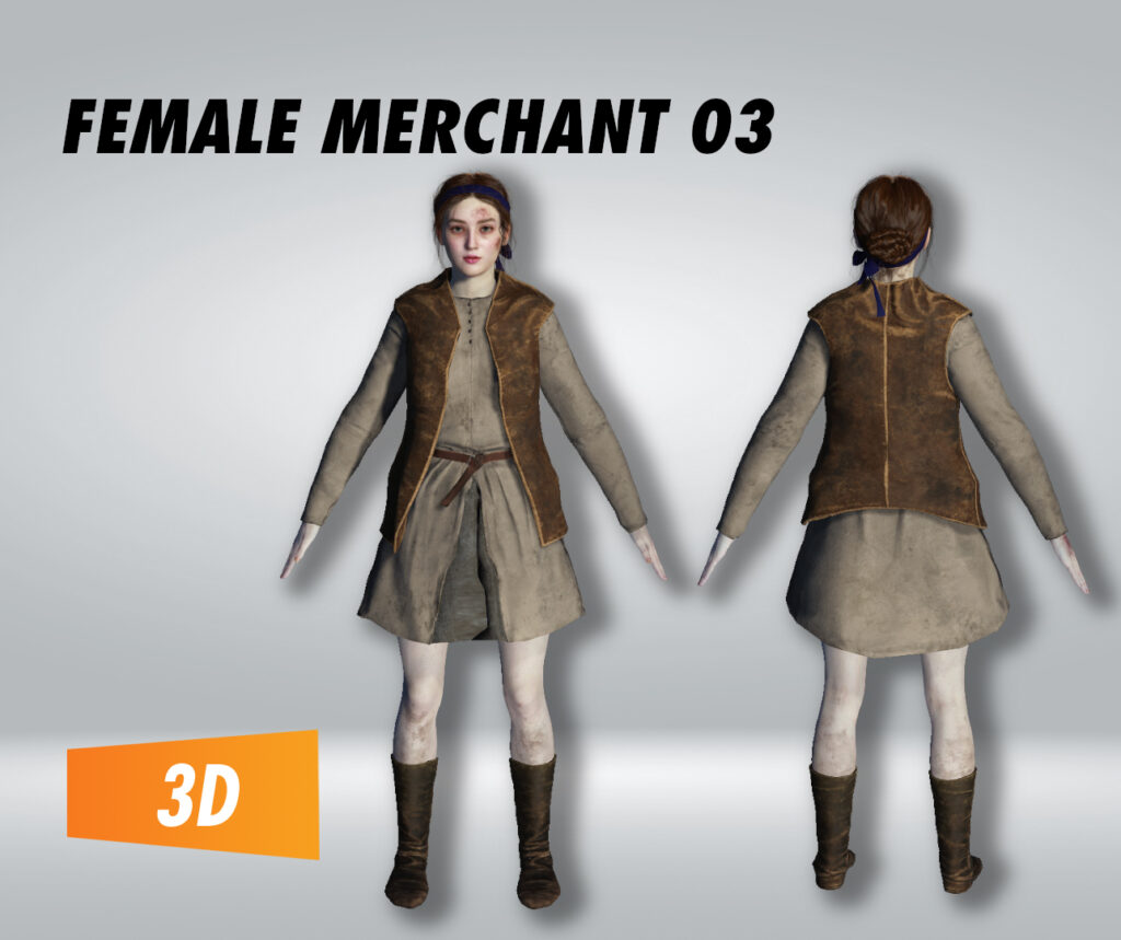 Female Merchant 03 – Filebase for Unity