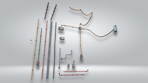 Cables 01 – Filebase for Unity