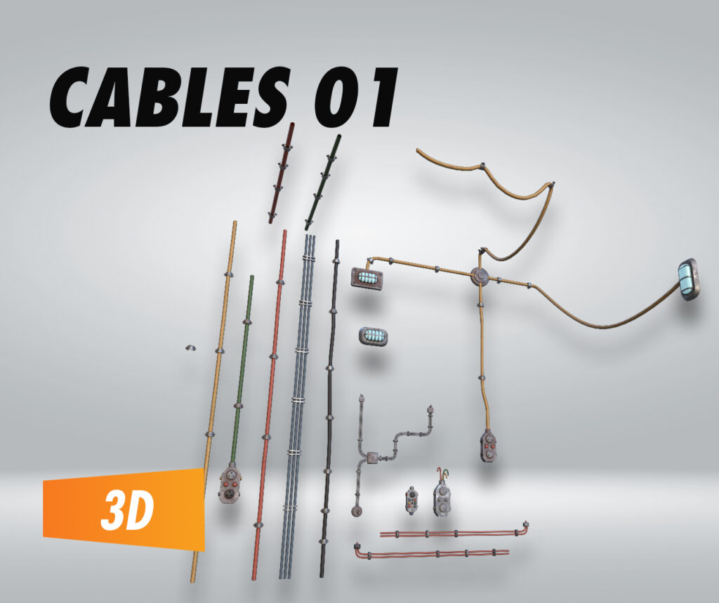 Cables 01 – Filebase for Unity