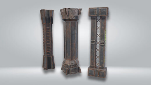 Scifi Column 01 – Filebase for Unity