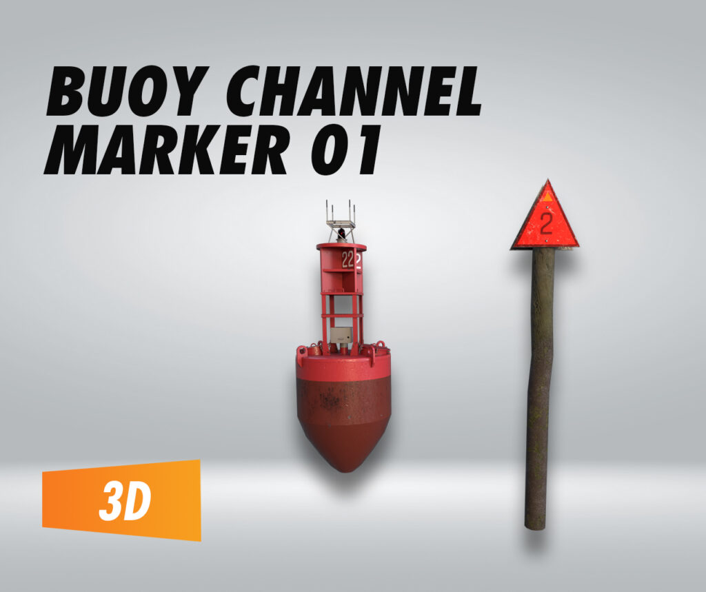 Buoy Channel Marker 01 – Filebase for Unity
