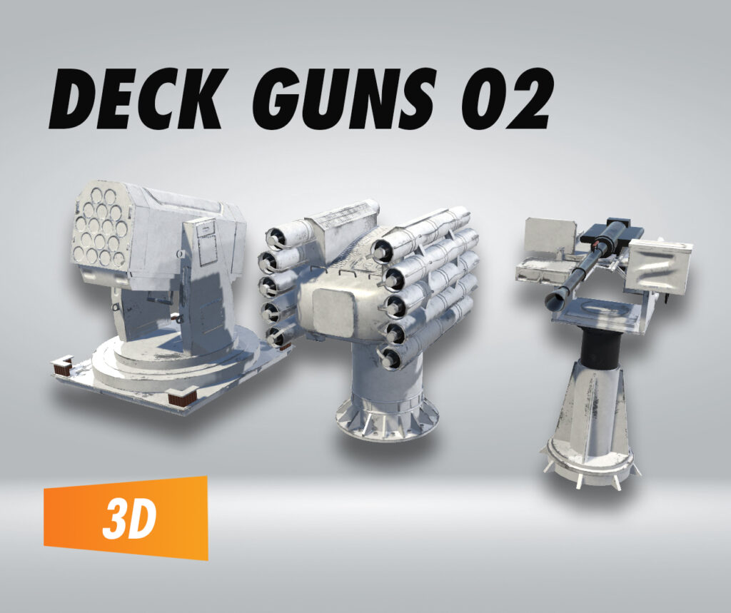 Deck Guns 02 – Filebase for Unity