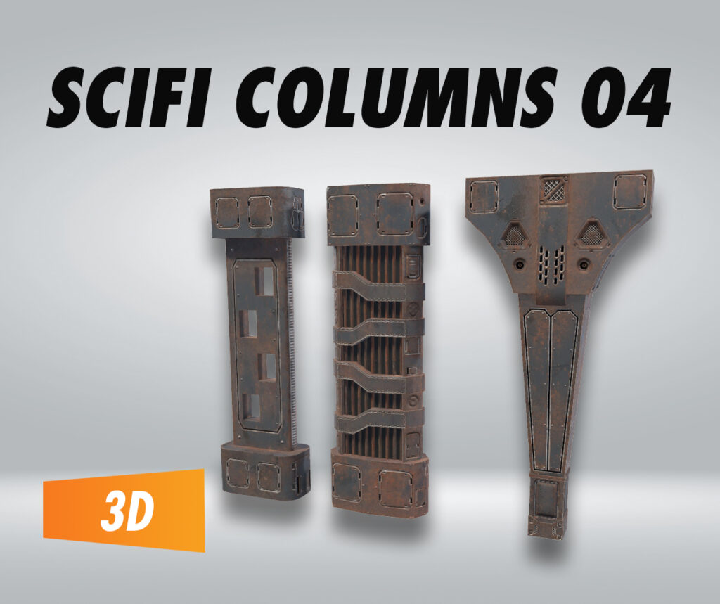 Scifi Column 04 – Filebase for Unity