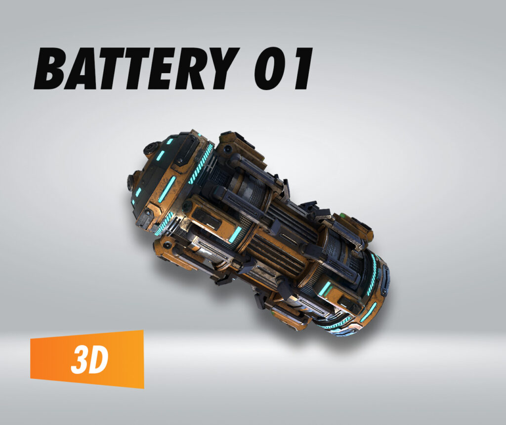 Battery 01 – Filebase for Unity