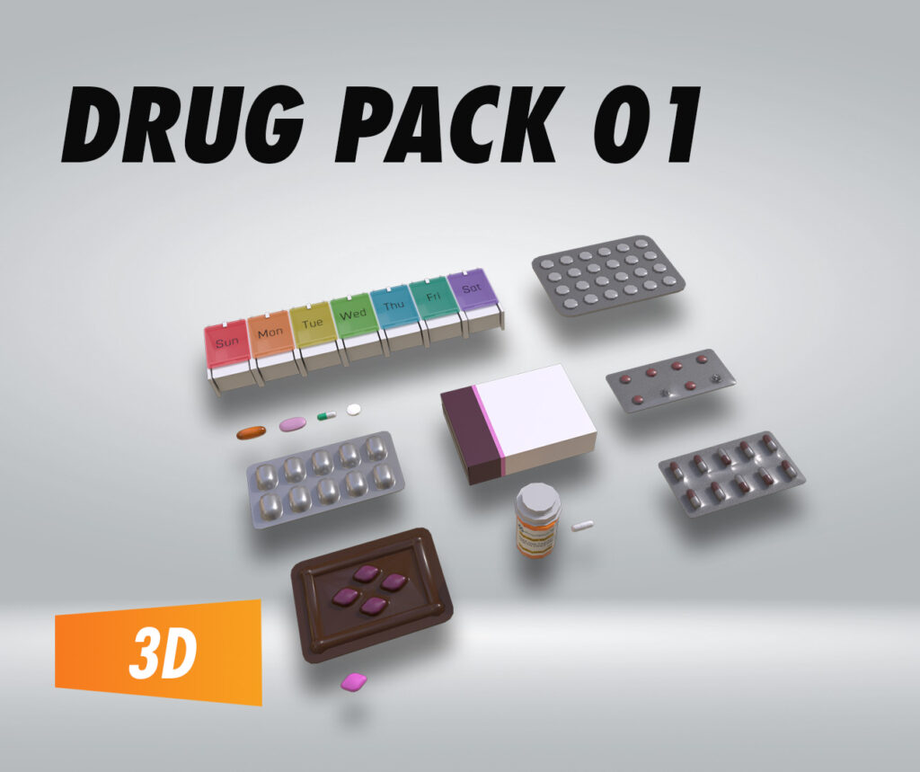 Drug Pack 01 – Filebase for Unity