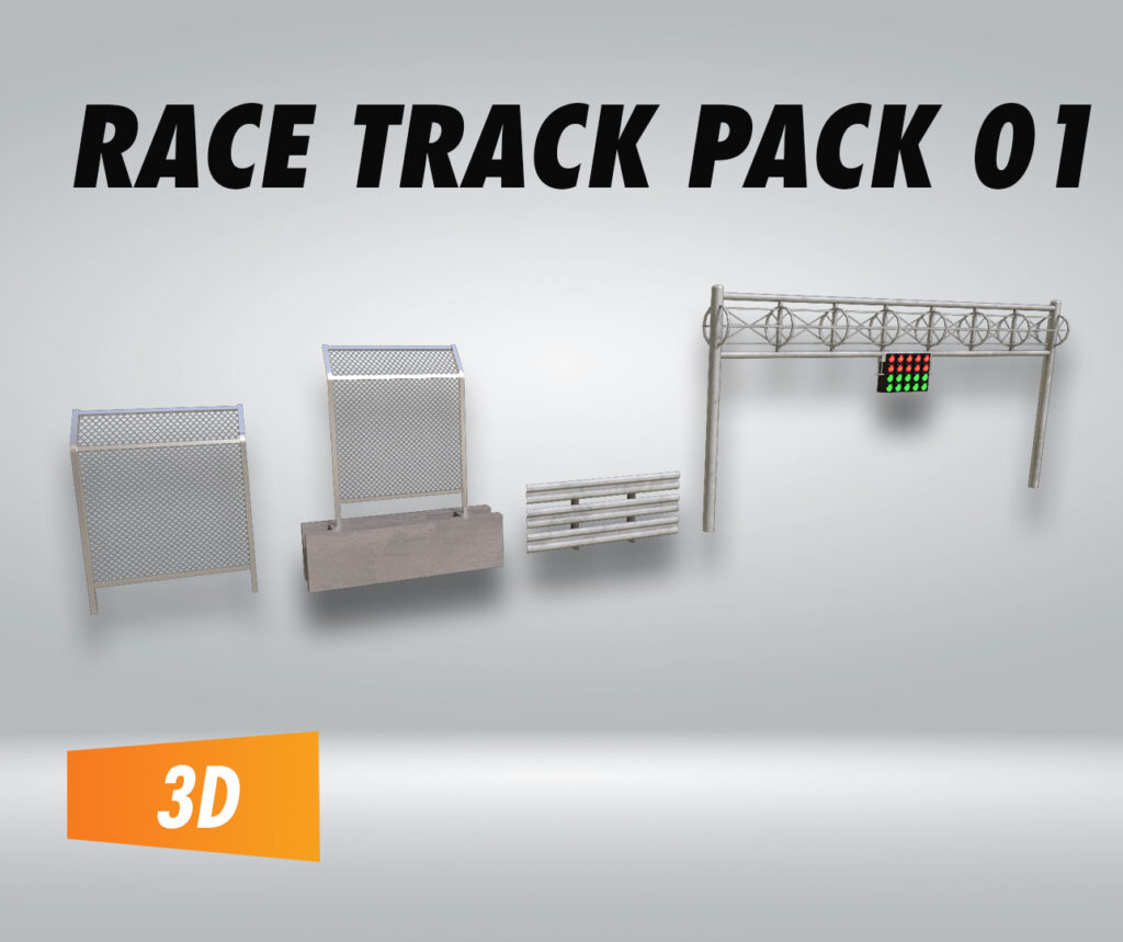 Race Track Pack 01 – Filebase for Unity