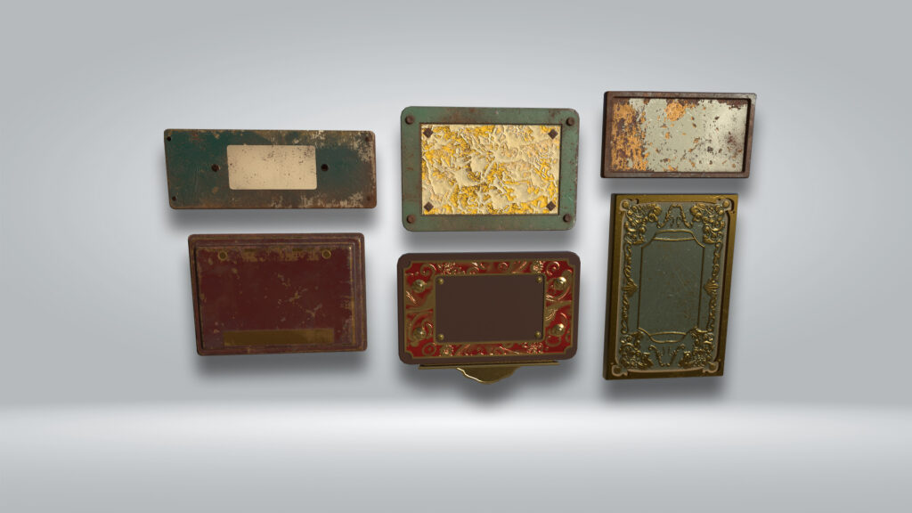 Room Number Plate Pack 02 – Filebase for Unity