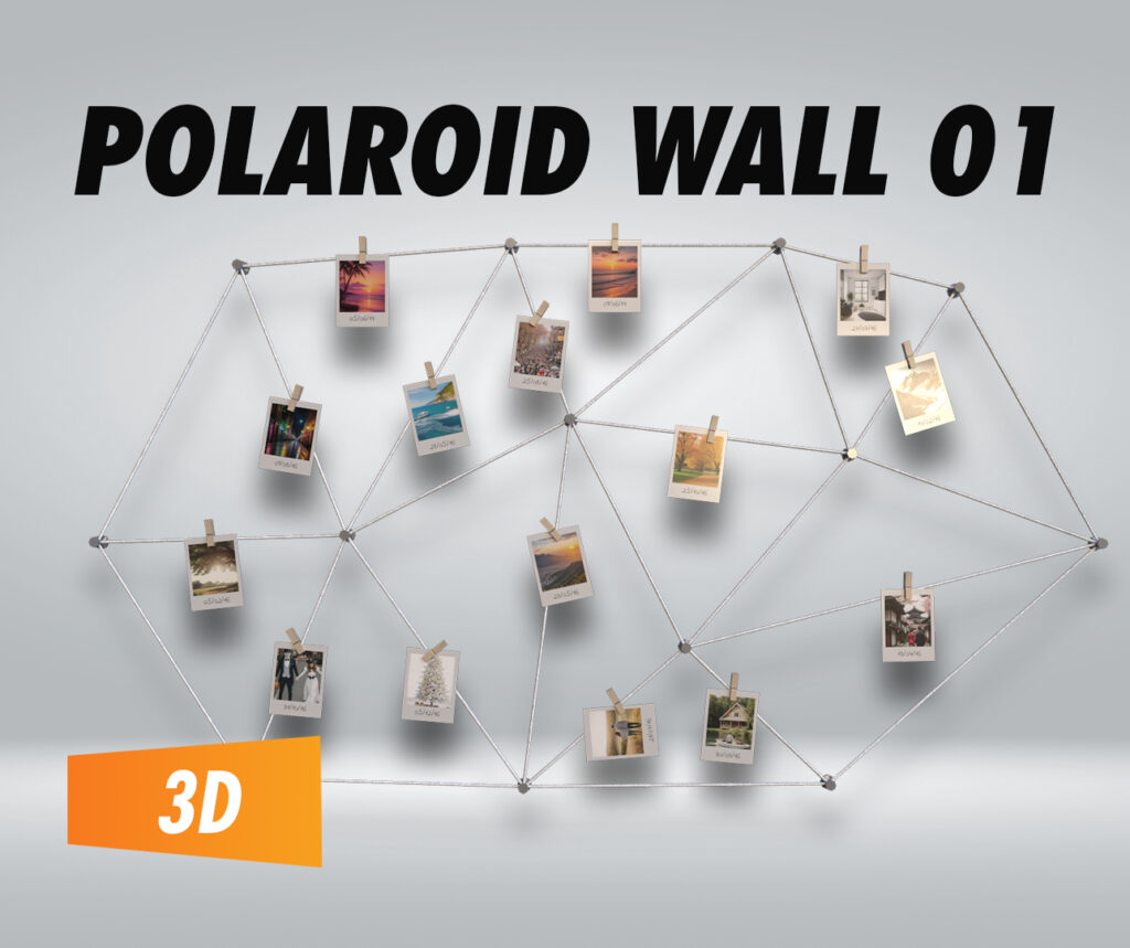 Polaroid Wall 01 – Filebase for Unity
