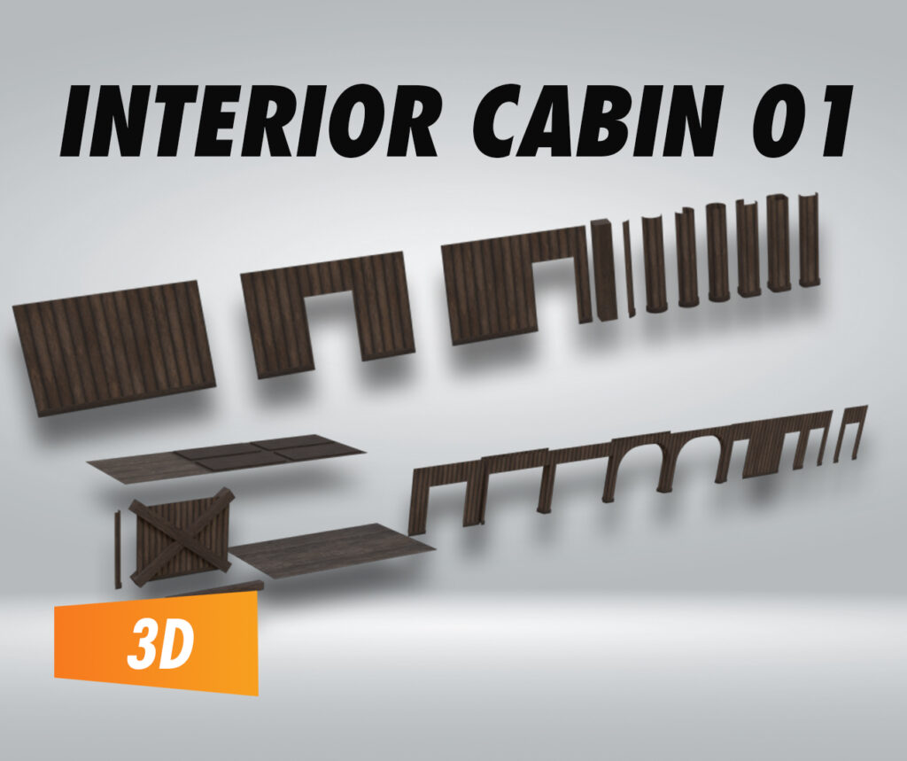 Interior Cabin 01 – Filebase for Unity