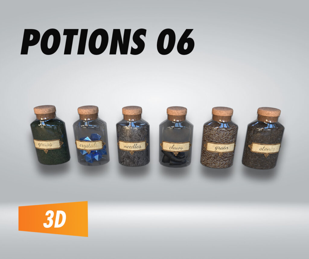 Potions Pack 06 – Filebase for Unity