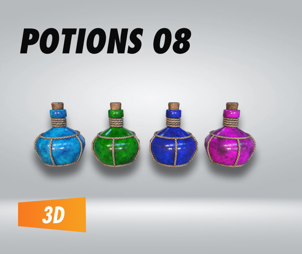 Potions Pack 08 – Filebase for Unity