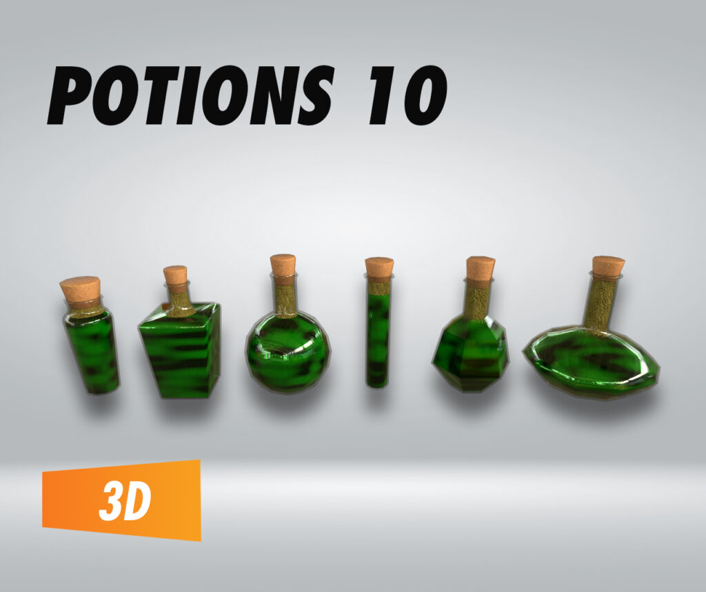 Potions Pack 10 – Filebase for Unity